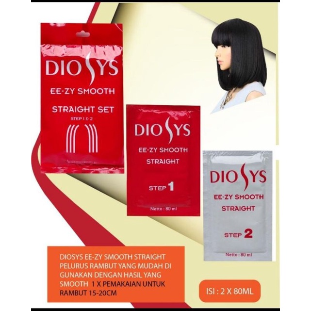 Jual Diosys ZZ - ZY Smooth Straight Set Step 1 & 2 ( 80 ML ) | Shopee ...