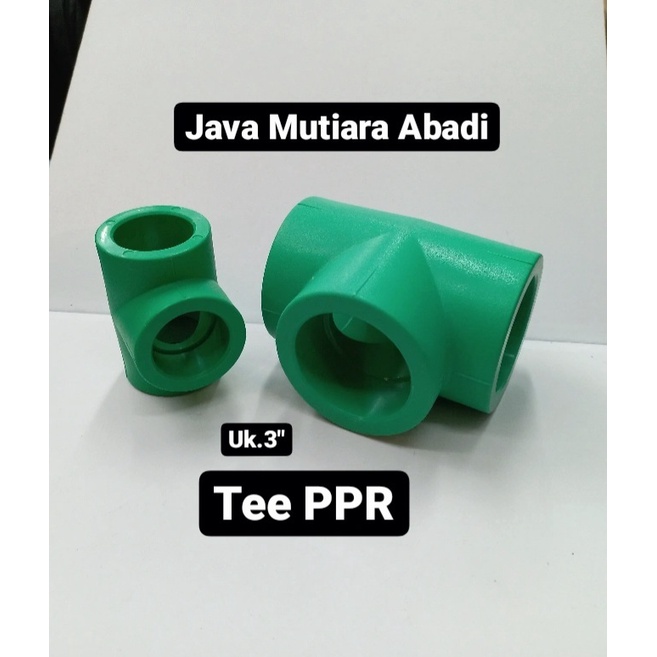 Jual Tee PPR 3''/T Sambungan 90mm FITTING PPR PIPA PPR | Shopee Indonesia