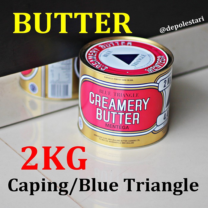 Jual Butter Blue Triangle CAPING 2KG | Shopee Indonesia