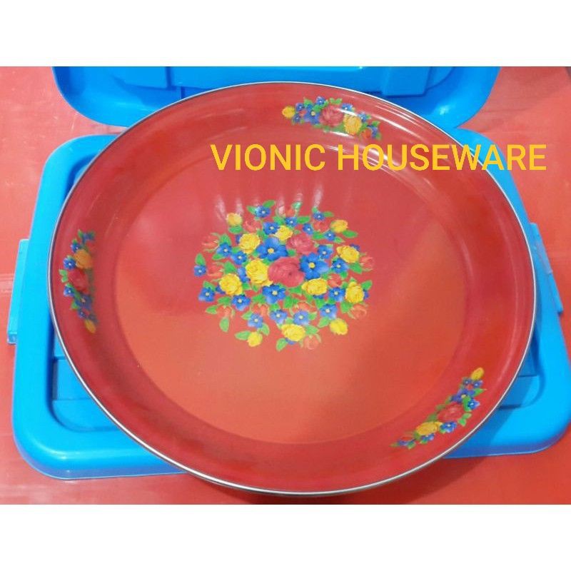 Jual Nampan hajatan,Merah Tebal 50cm | Shopee Indonesia