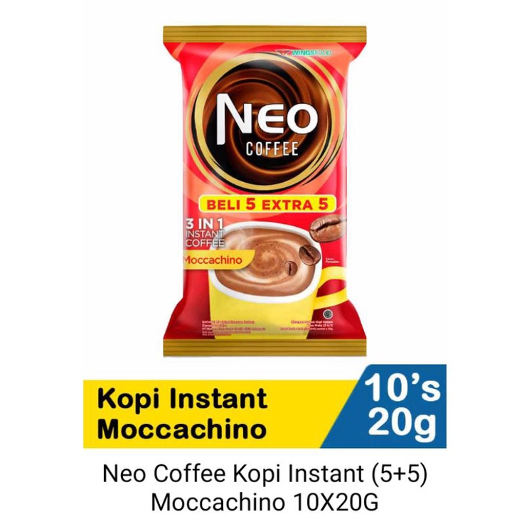 Jual Kopi Neo Moccachino 10x20g | Shopee Indonesia