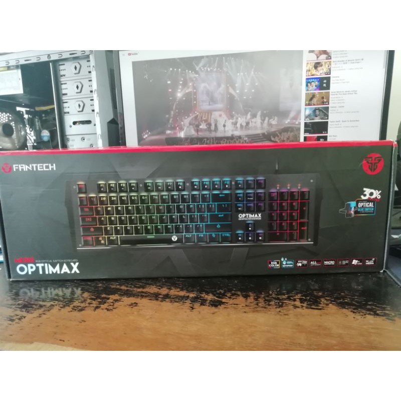 Jual KEYBOARD GAMING FANTECH OPTIMAX MK885 RGB | Shopee Indonesia