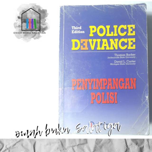 Jual Buku POLICE DEVIANCE (PENYIMPANGAN POLISI) Edisi Ketiga oleh ...
