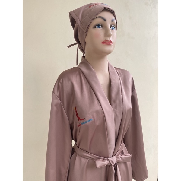 Jual KIMONO BORDIR / KIMONO KLINIK / KIMONO SPA / KIMONO SALON | Shopee ...