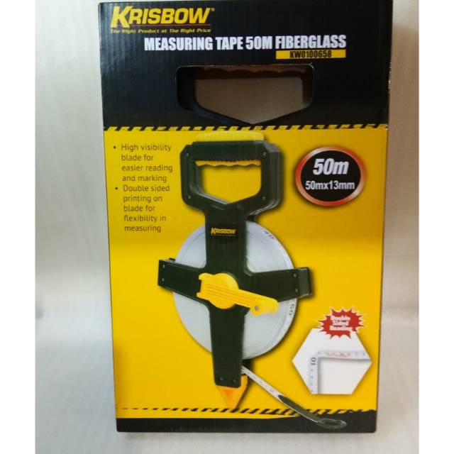 Jual METERAN GULUNG 50 METER KRISBOW | Shopee Indonesia