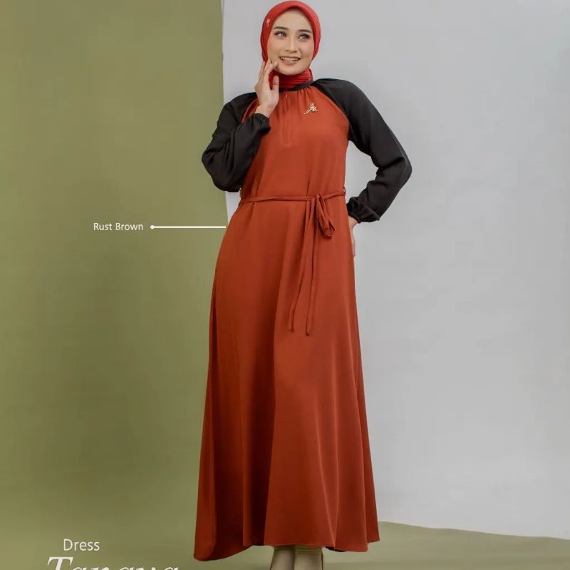 Jual TANAYA DRESS by Ar Rafi [ NEW - AR Rafi Dress Series ] Gamis Ar ...