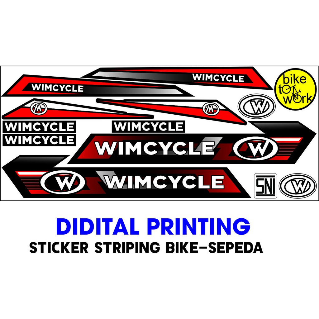 Jual STIKER STRIPING VARIASI MOTIF SEPEDA STRIPING CUSTOM NGO BIKE ...