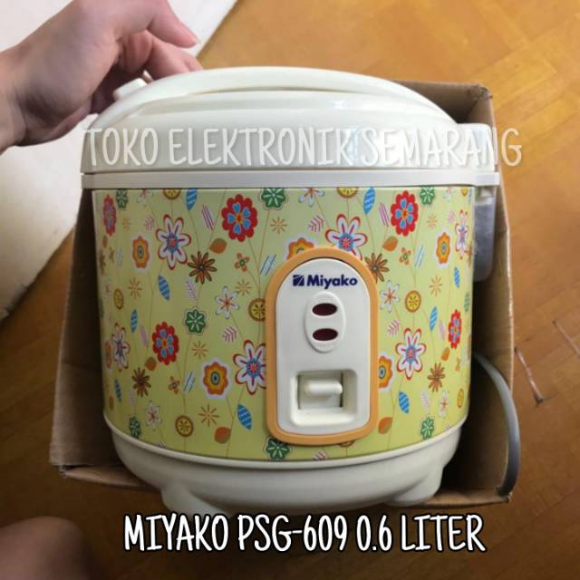Jual MIYAKO RICE COOKER MAGIC COM 3 IN 1 MAGIC JAR PENANAK NASI MCM 609 ...