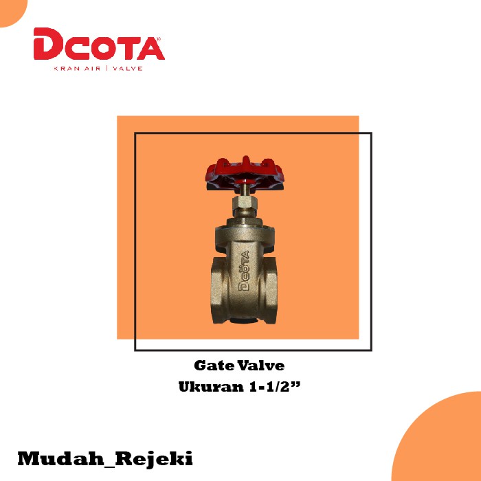 Jual Gate Valve Ukuran 1-1/2" (Dcota) | Shopee Indonesia