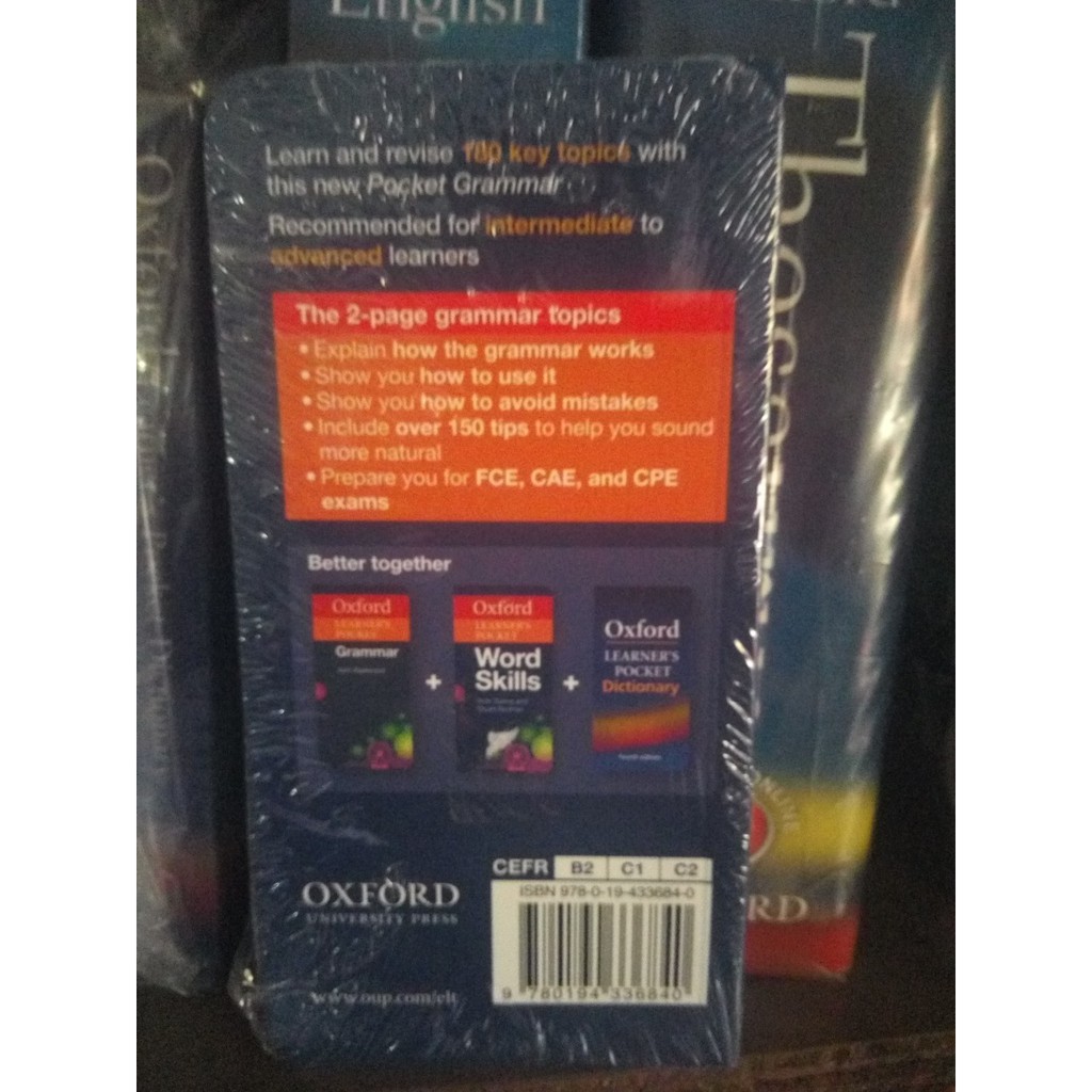 Jual SPECIAL Oxford Learner's Pocket Dictionary: Grammar TERMURAH ...