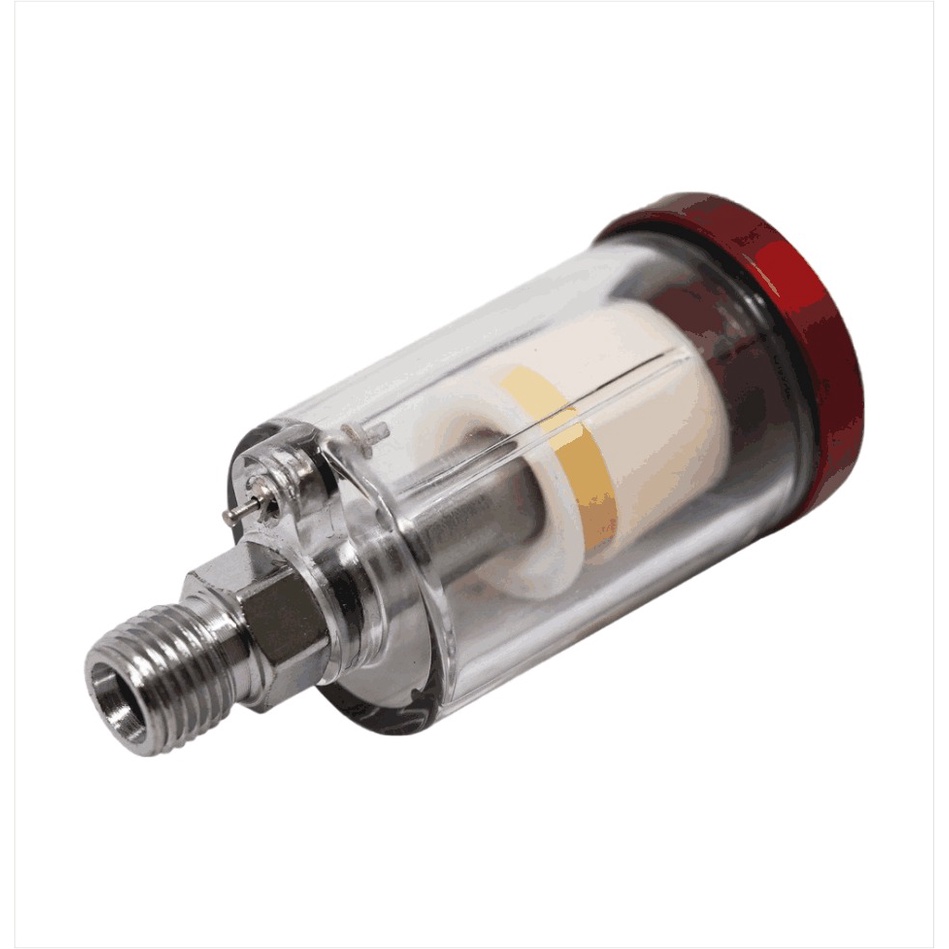 Jual TORA Filter Angin Kompresor 1/4 Inch - Mini Air Filter Red ...