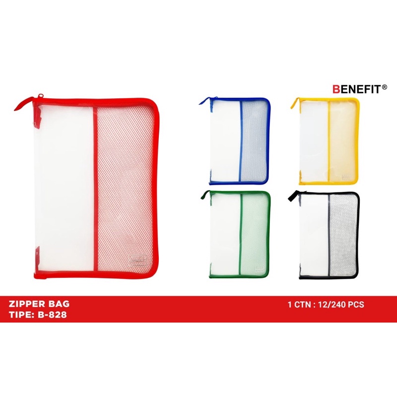 Jual MAP JALA SLETING / ZIPPER BAG / Map murah ukuran folio F4 | Shopee ...