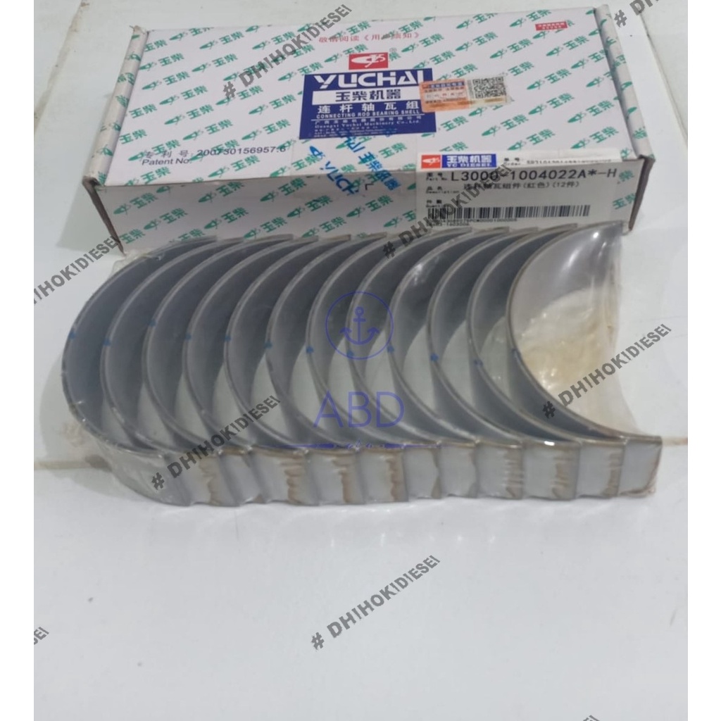 Jual L3000-1004022 Connecting Rod Bearing Yuchai | Shopee Indonesia