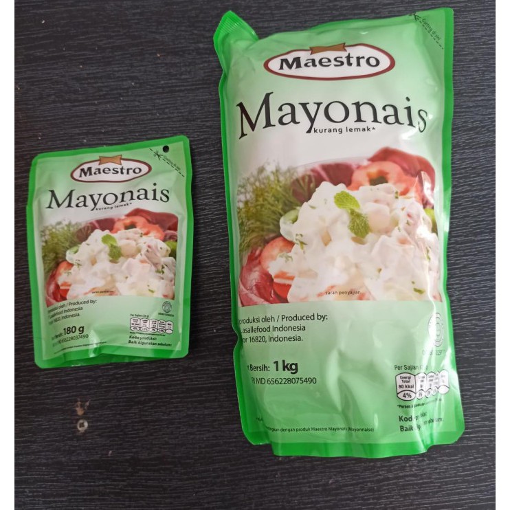 Jual Mayonaise Maestro Mayones Mayonaise 1kg Mayo Mayonnaise Mayonise ...