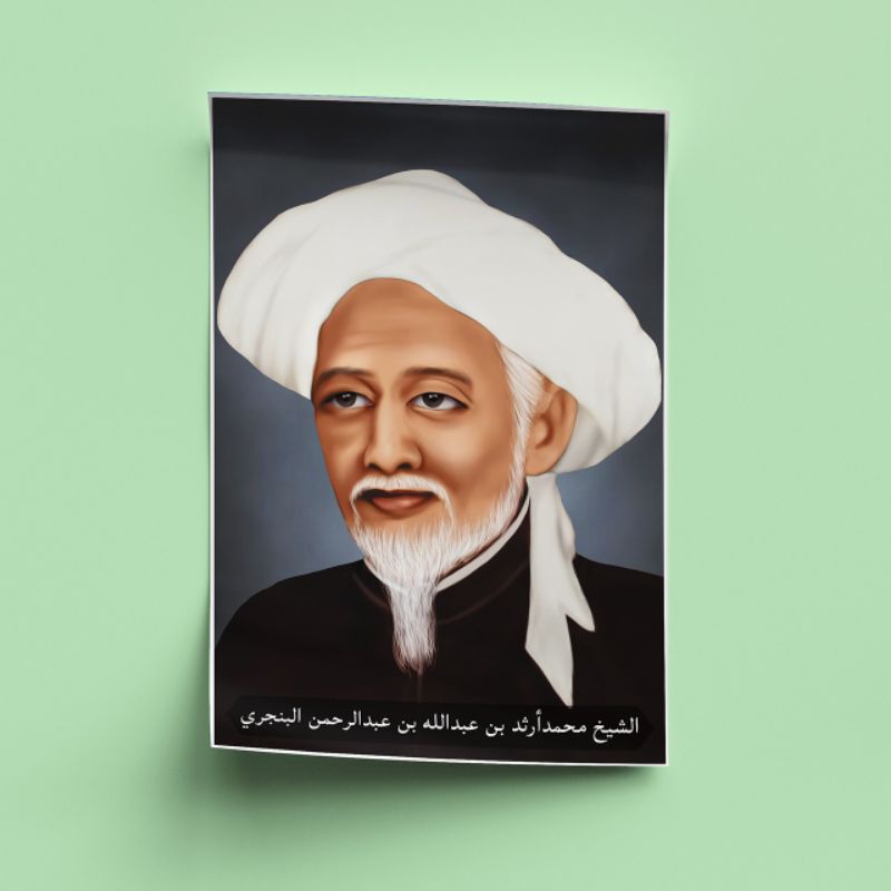 Jual Poster Syekh Muhammad Arsyad Al-Banjari U65 / Poster Ulama A3 ...