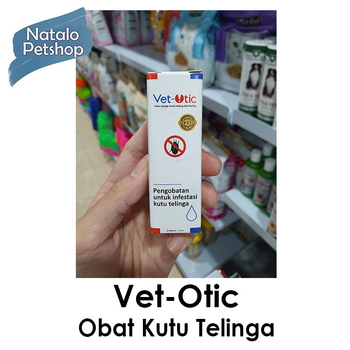 Jual Vet Otic/Obat Kutu Telinga Kucing/Anjing/Ear Mites vet o tic ...
