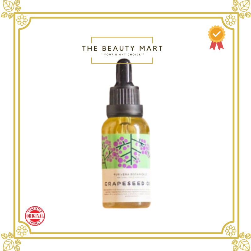Jual [BPOM] Purivera Grapeseed Serum Oil Origin Chile - Grape Seed ...