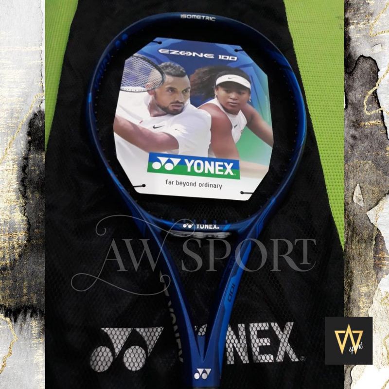 Jual Raket Tenis YONEX EZONE 100 2020 G2 Berat 300g 100" ( Deep Blue ) | Shopee Indonesia
