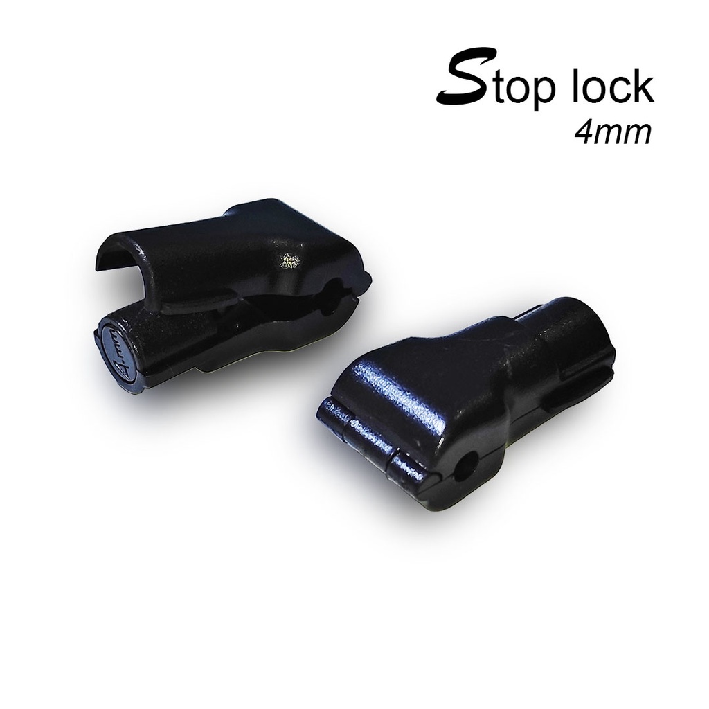 Jual STOP LOCK 4 MM ( WARNA HITAM ) buat hanger 20 cm | Shopee Indonesia