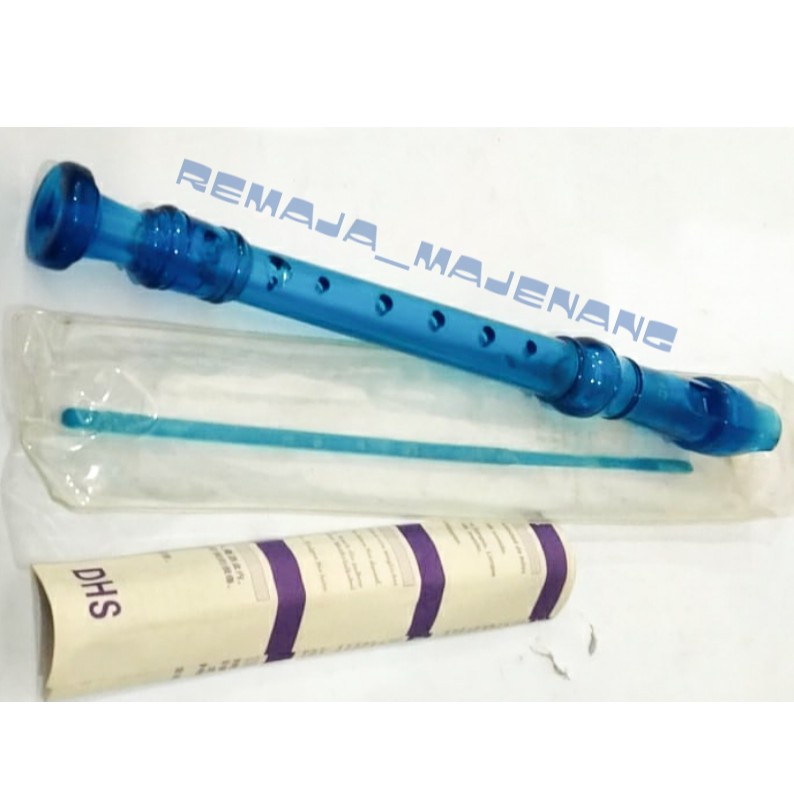 Jual RECORDER DHS WARNA / SERULING DHS WARNA BIRU / SERULING BIRU ...