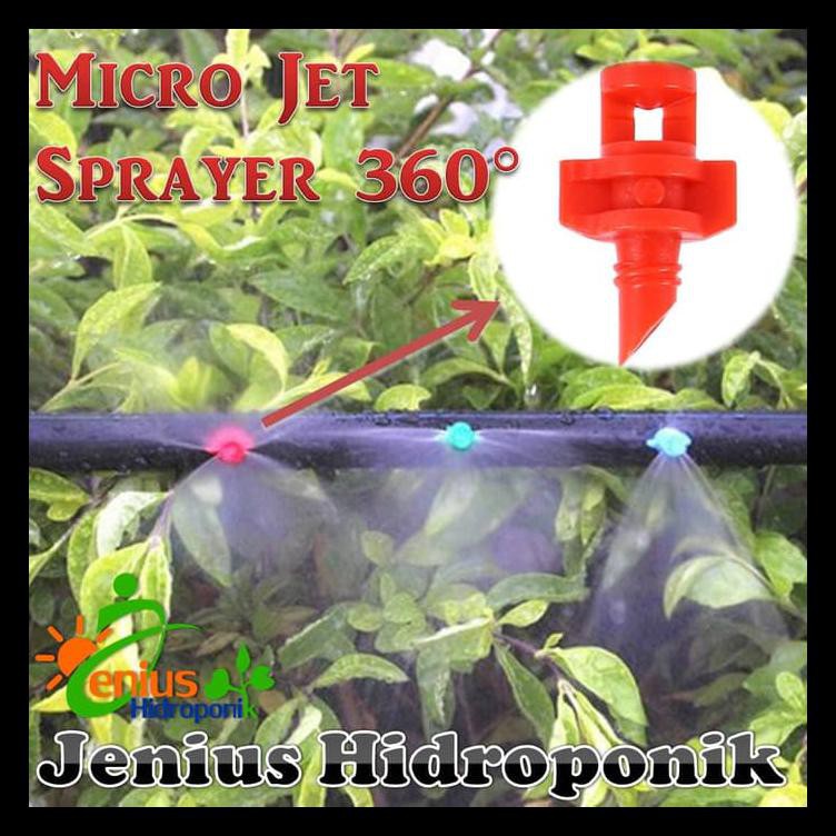 Jual Micro Sprayer 360 / Sprinkler Micro Jet / Aeroponik / Sprinkler ...