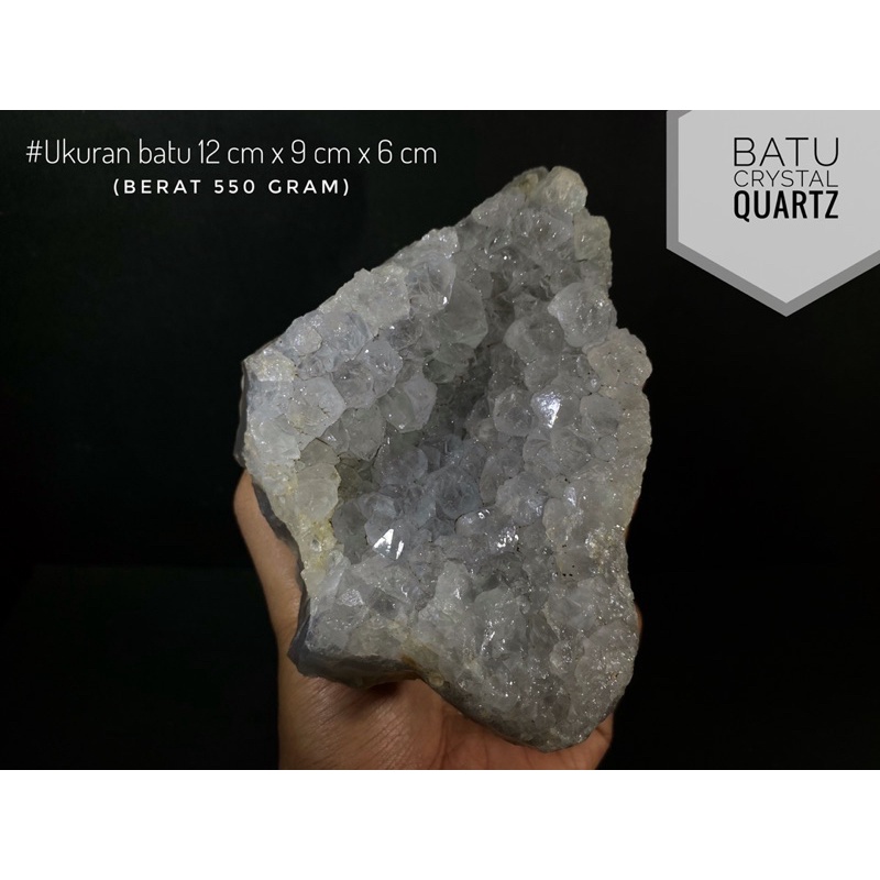 Jual Batu Crystal Quartz L21 atau Bongkahan Kristal Quartz atau Batu ...