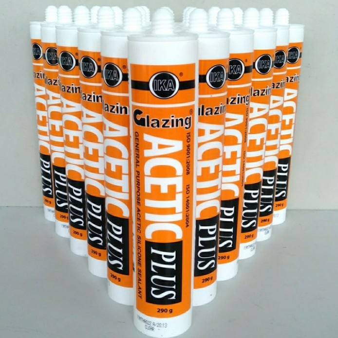 Jual Silicone Sealant Glazing Acetic Plus IKA | Shopee Indonesia