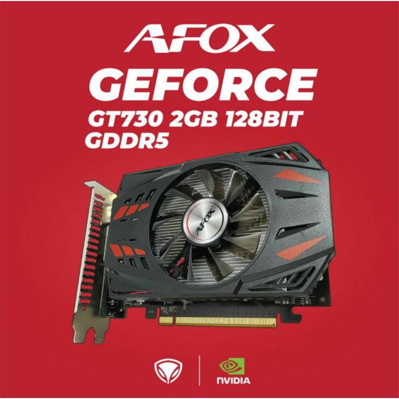 Jual VGA Afox Geforce GT 730 2GB DDR5 128Bit | Shopee Indonesia