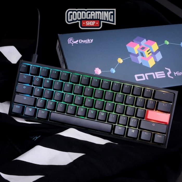 Jual DUCKY ONE 2 MINI MECHANICAL KEYBOARD RED BLUE BROWN SWITCH AG1297 ...