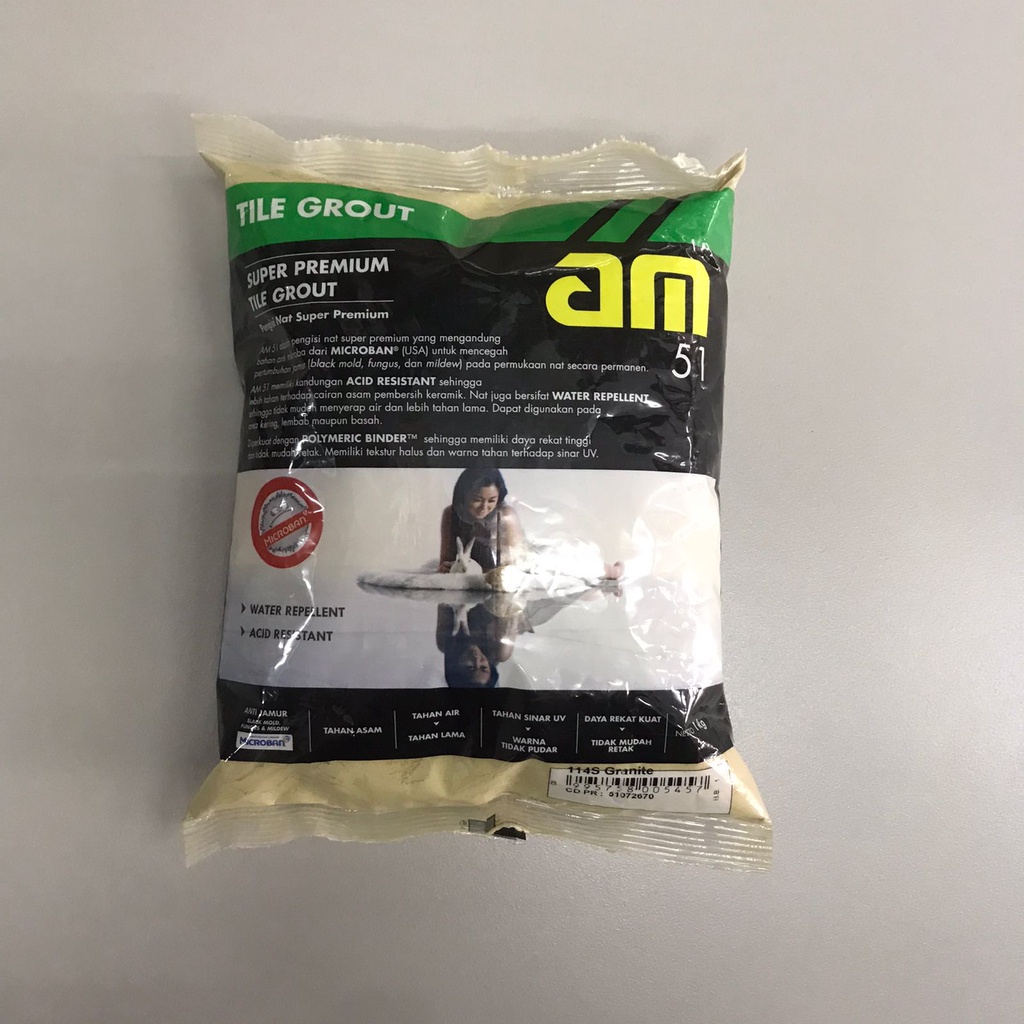 Jual Semen Nat Am 51 / Semen Granite / Granit /Semen Nat 1Kg MICROBAN ...