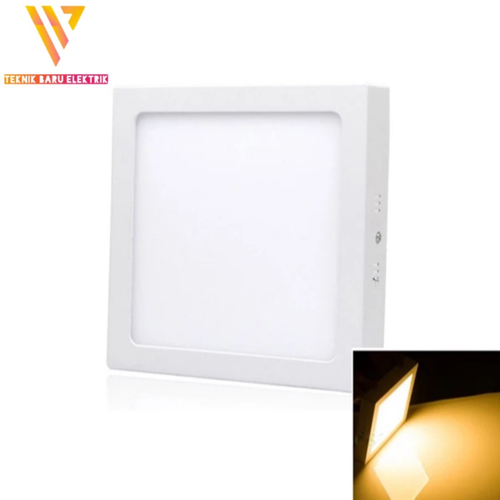 Jual Lampu Downlight Panel LED 6W 12W 18W Outbow OB Bulat Kotak Tempel Hias Plafon Dinding Dak ...