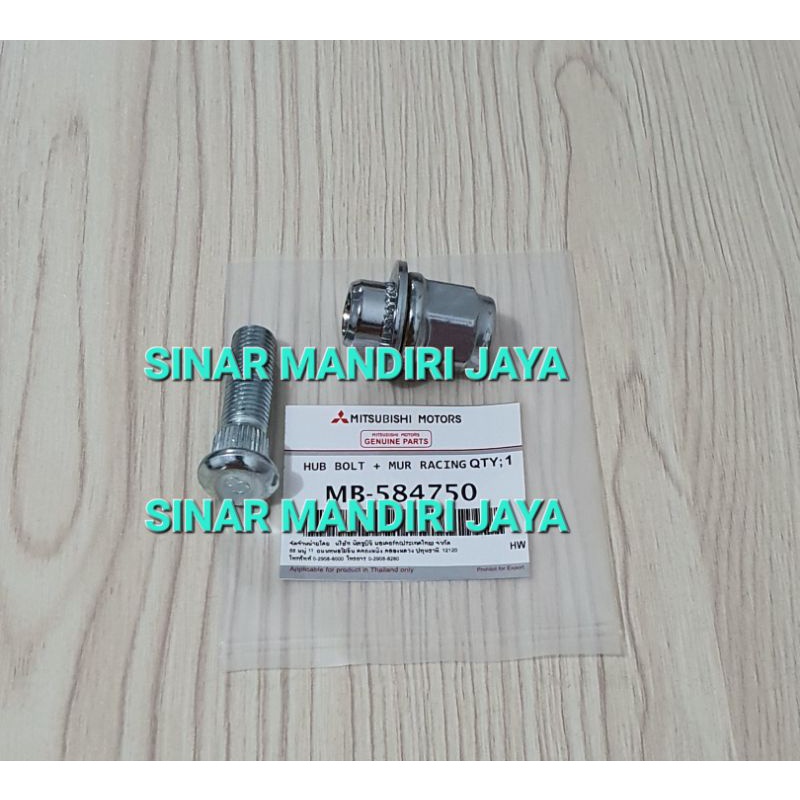 Jual BAUT RODA HUB BOLT KOMPLIT MUR RACING MITSUBISHI TRITON STRADA ...