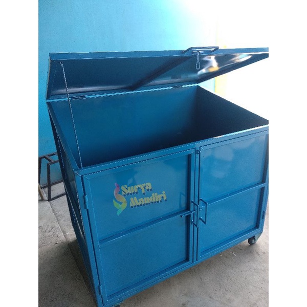 Jual container bin / bak sampah jumbo 1500L | Shopee Indonesia