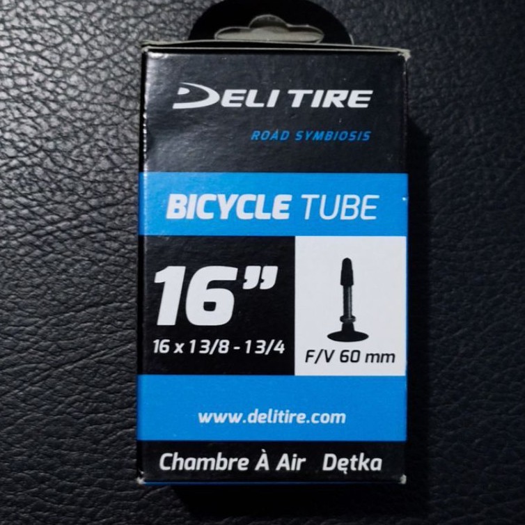 Jual Ban dalam sepeda 16 x 1 3/8 - 1 3/4, F/V 60mm Deli Tire | Shopee Indonesia
