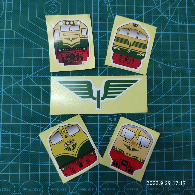 Jual paket stiker kereta api Indonesia vintage PJKA era | Shopee Indonesia