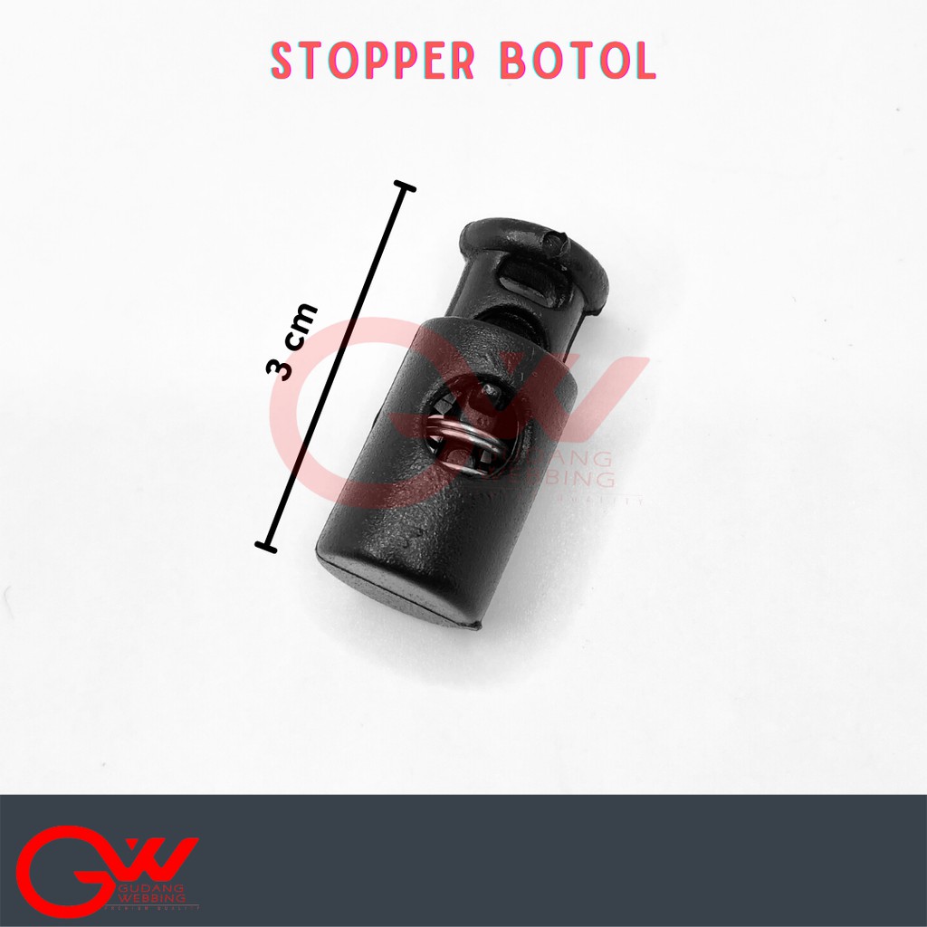 Jual stopper tali 1 lubang / STOPPER BOTOL 1 LUBANG | Shopee Indonesia