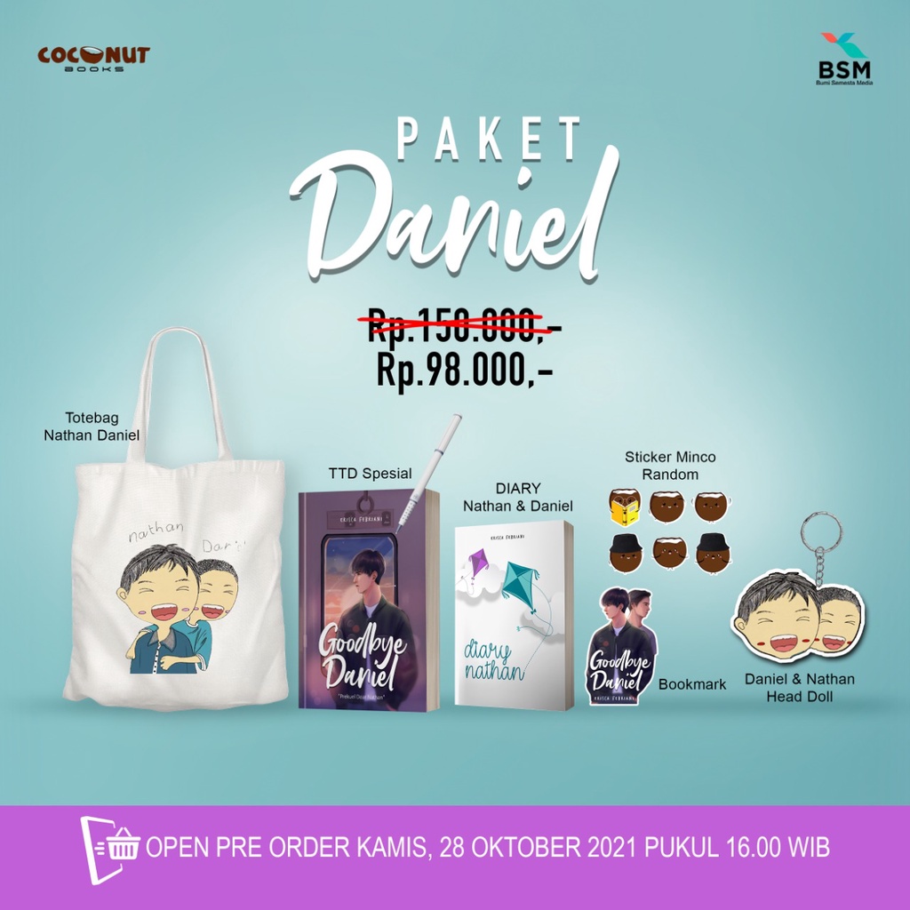 Jual NOVEL GOODBYE DANIEL (PREKUEL DEAR NATHAN) | Shopee Indonesia