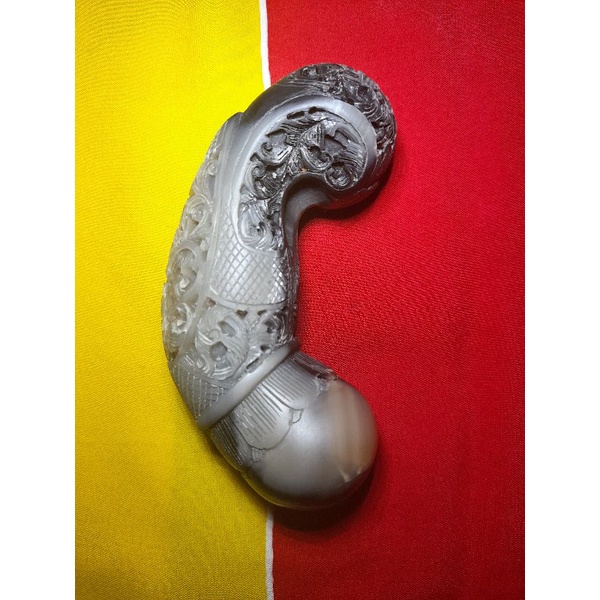 Jual deder keris antik ukir tanduk | hulu keris | gagang keris | handle ...