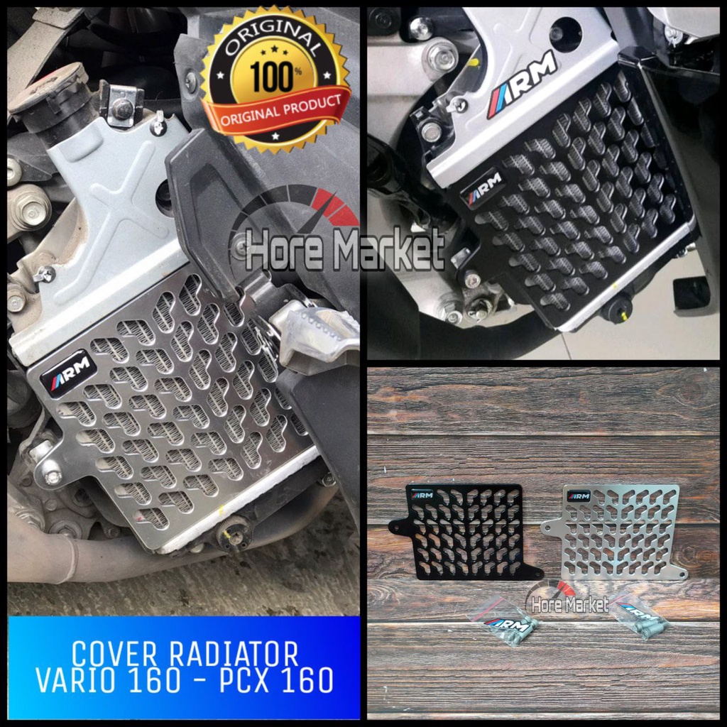 Jual COVER TUTUP RADIATOR VARIO 160 ABS CBS STYLO 160 PCX 160 2021 2022 ...