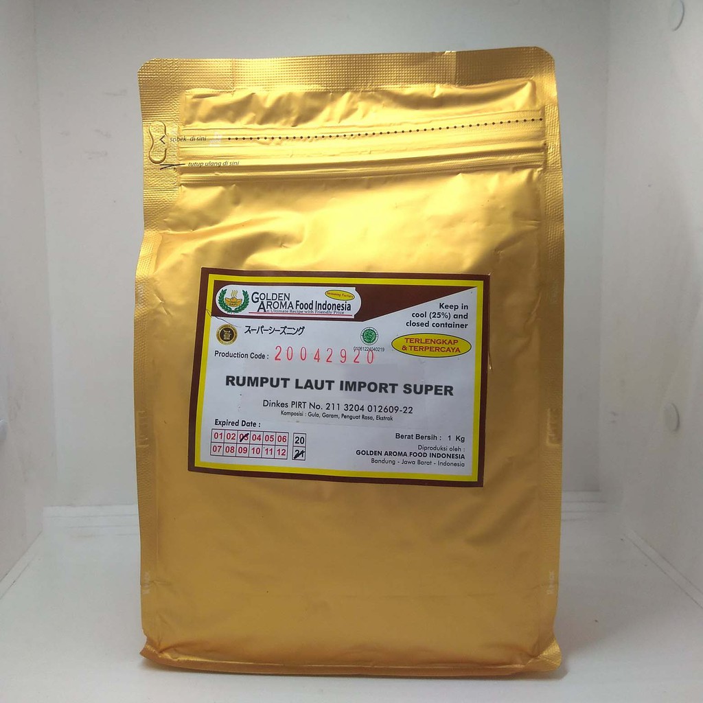 Jual BUMBU TABUR 1 KG RASA RUMPUT LAUT IMPOR SUPER COCOK U/ ANEKA SNACK ...