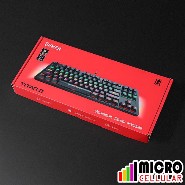 Jual Keyboard GAMEN Titan II Mechanical Gaming Pluggable ORIGINAL ...