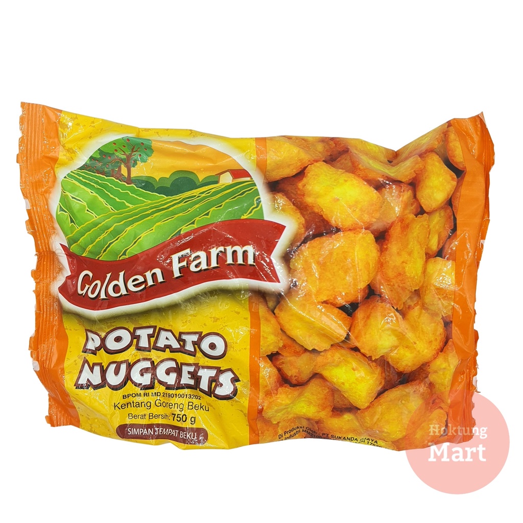 Jual Golden Farm Potato Nugget 750G Naget Kentang Goreng | Shopee Indonesia