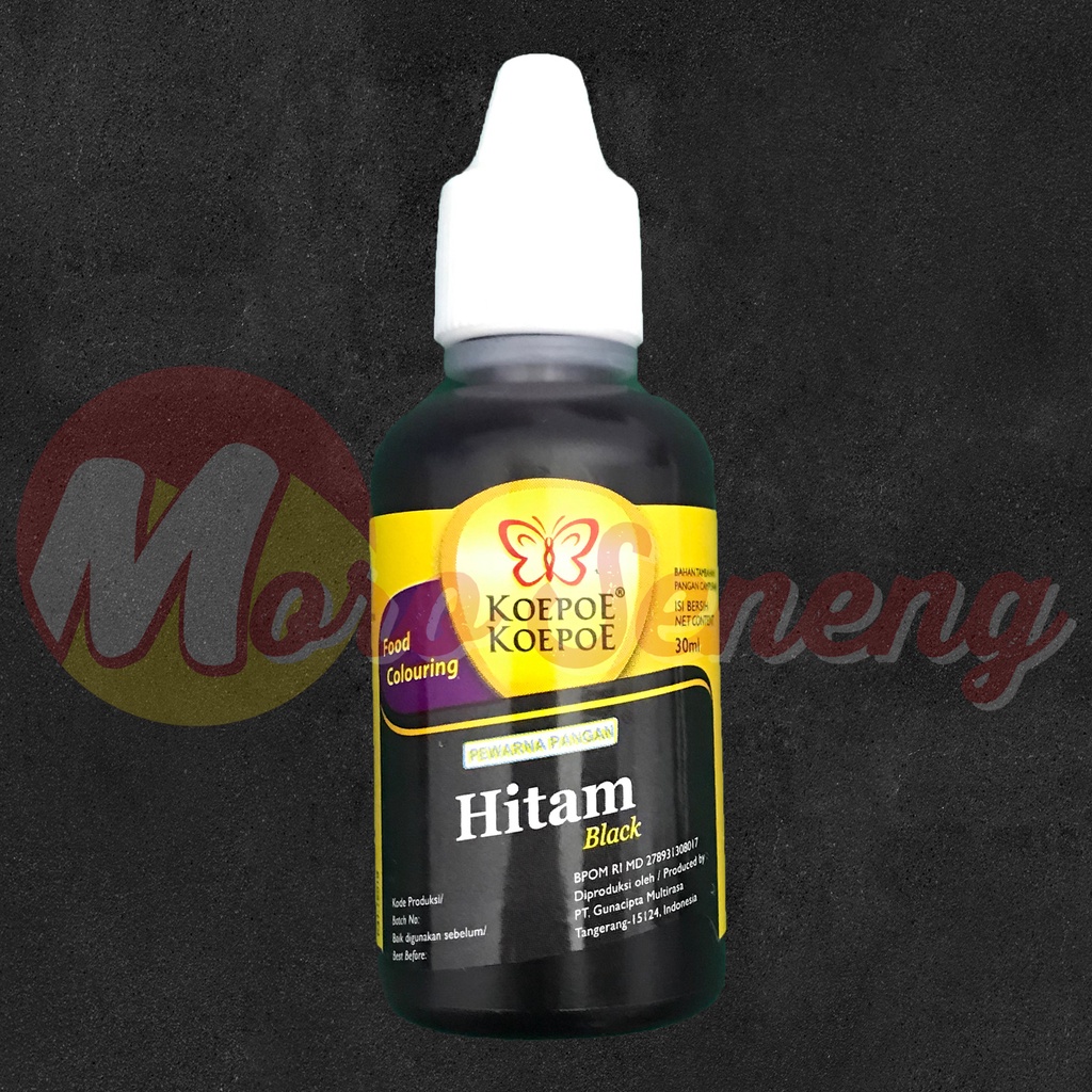 Jual Pewarna Hitam Kupu Koepoe | Shopee Indonesia