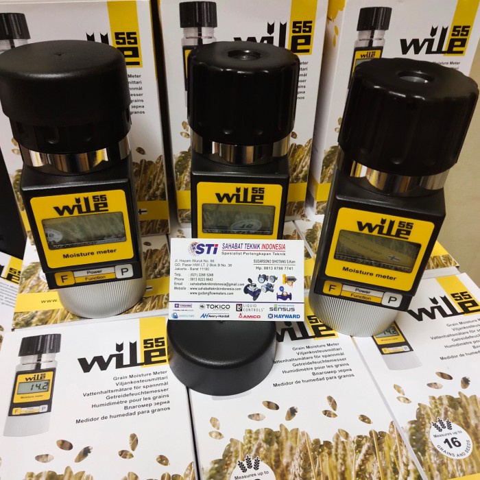 Jual Alat Ukur Kadar Air Biji Bijian Wile 55 Grain Moisture Meter ...