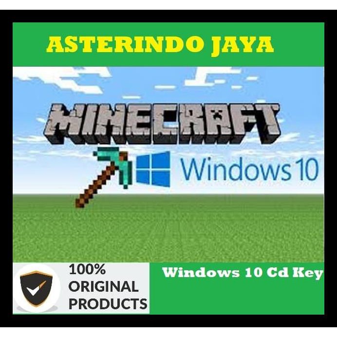 Jual Pc Games Minecraft Windows 10 Cd Key OBRAL | Shopee Indonesia