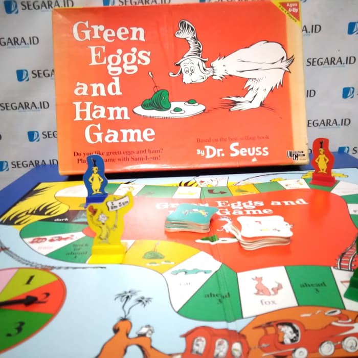 Jual Board Game - Green Eggs and Ham Game by Dr. Seuss | Shopee Indonesia