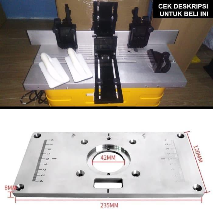 Jual insert plate router table / meja router / meja trimmer | Shopee ...