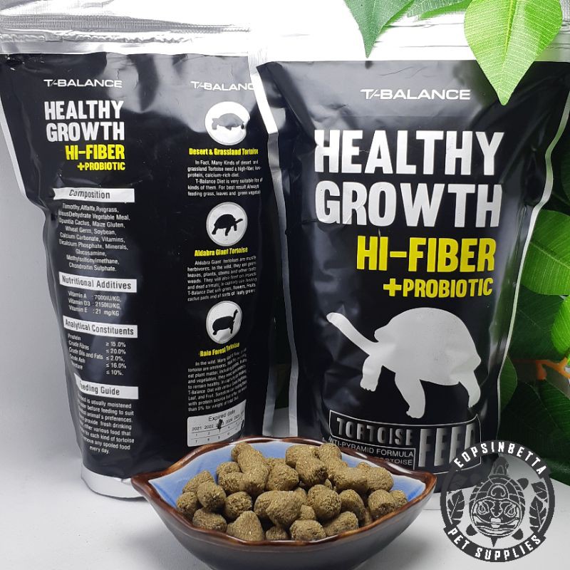 Jual T Balance Tortoise 500 gr Pellet Kura Darat Hi-Fiber dan Probiotic ...