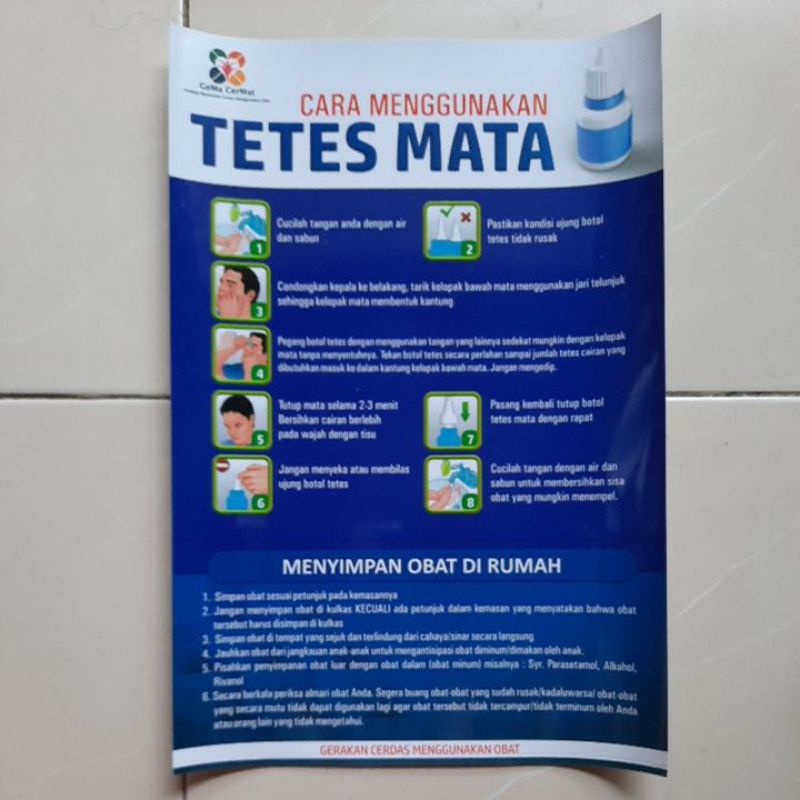 Jual Cara Penggunaan Tetes Mata | Shopee Indonesia