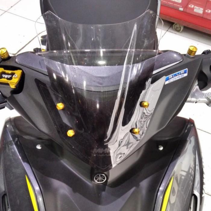 Jual visor Yamaha Aerox mhr twotone pnp / visor depan Aerox | Shopee ...